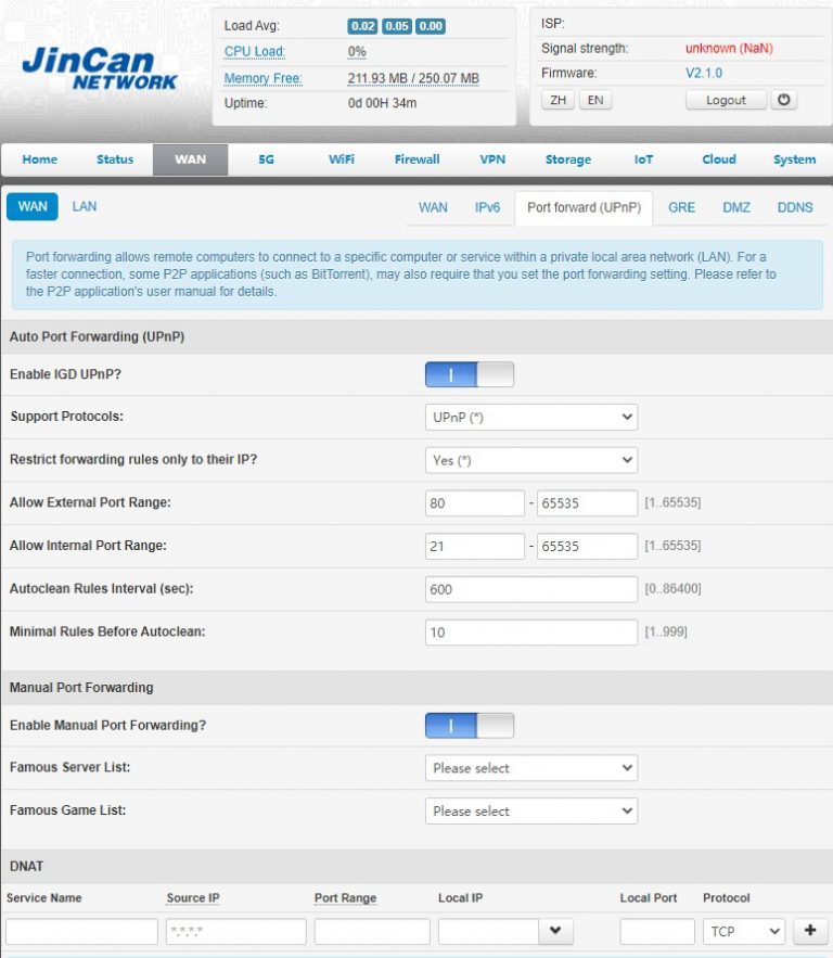 Configuring Port Forwarding In Industrial Router 4g 5g Industrial Router Factory Jincan