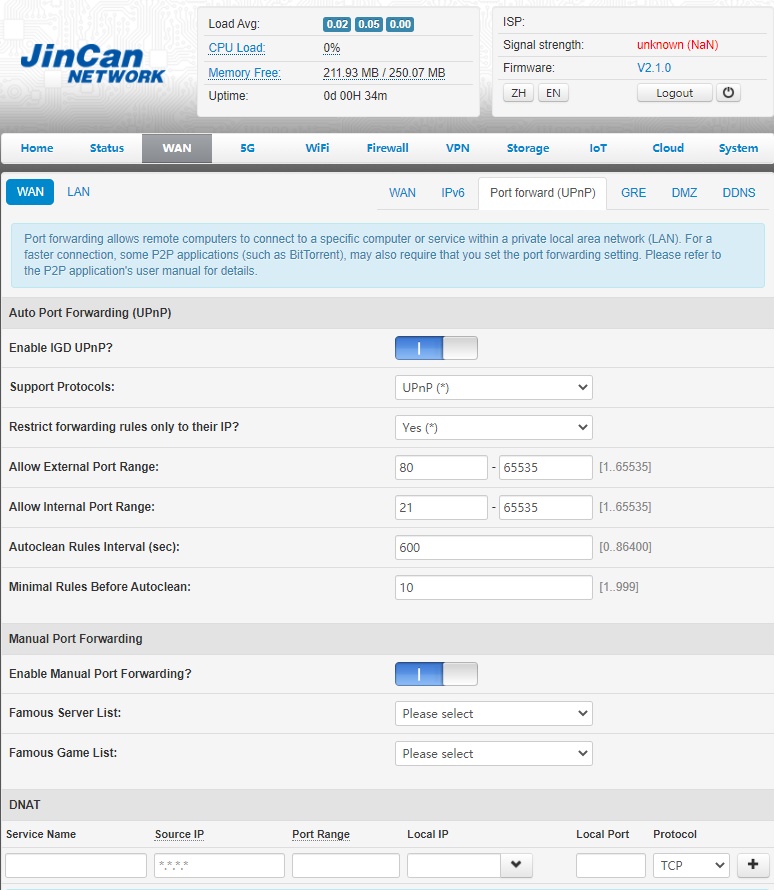 Configuring Port Forwarding In Industrial Router 4g 5g Industrial Router Factory Jincan